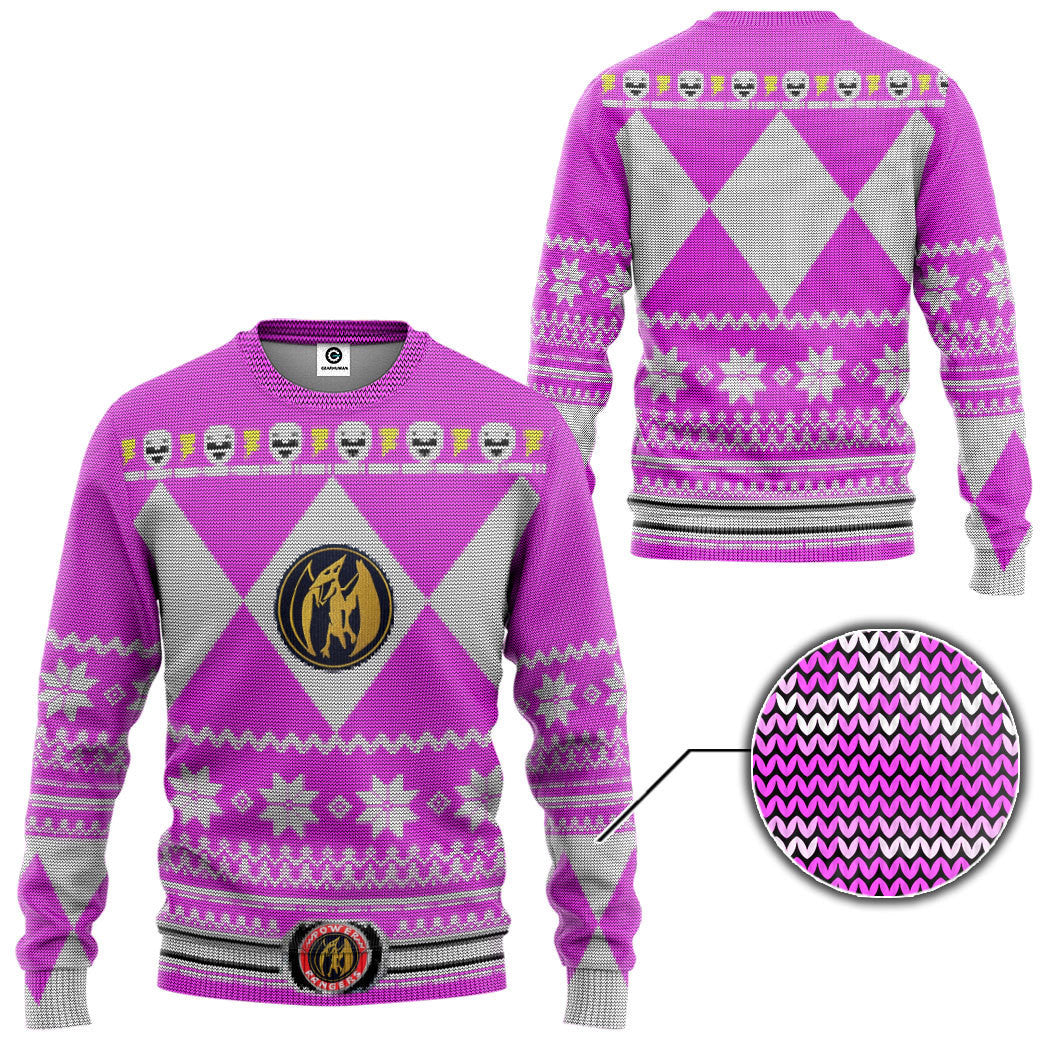 Power Rangers Christmas Sweater