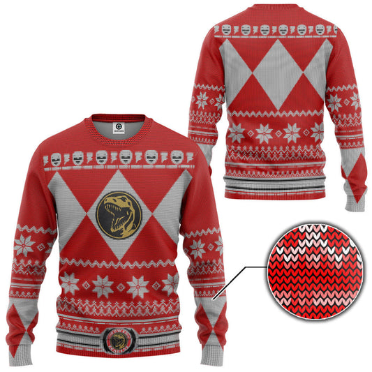 Power Rangers Christmas Sweater