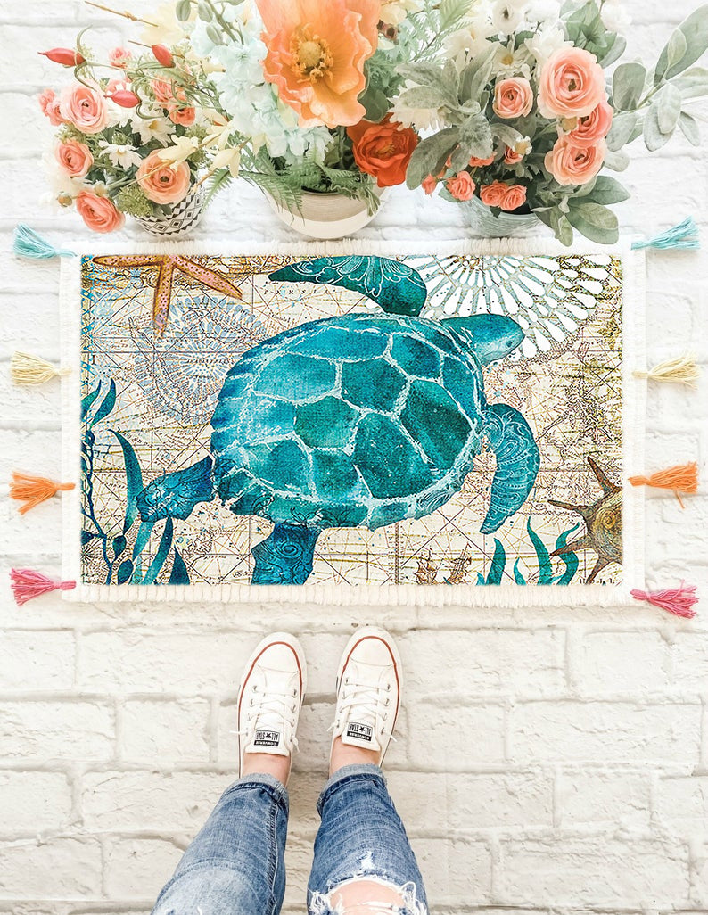 Gearhumans Sea Turtle - Doormat