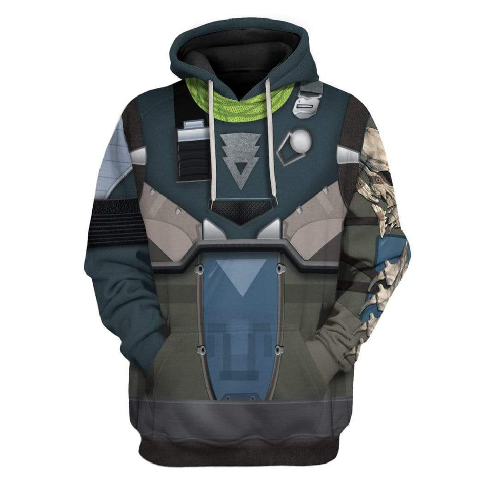 Gearhumans Cosplay Destiny 2 Hunter Custom T-Shirts Hoodies Apparel