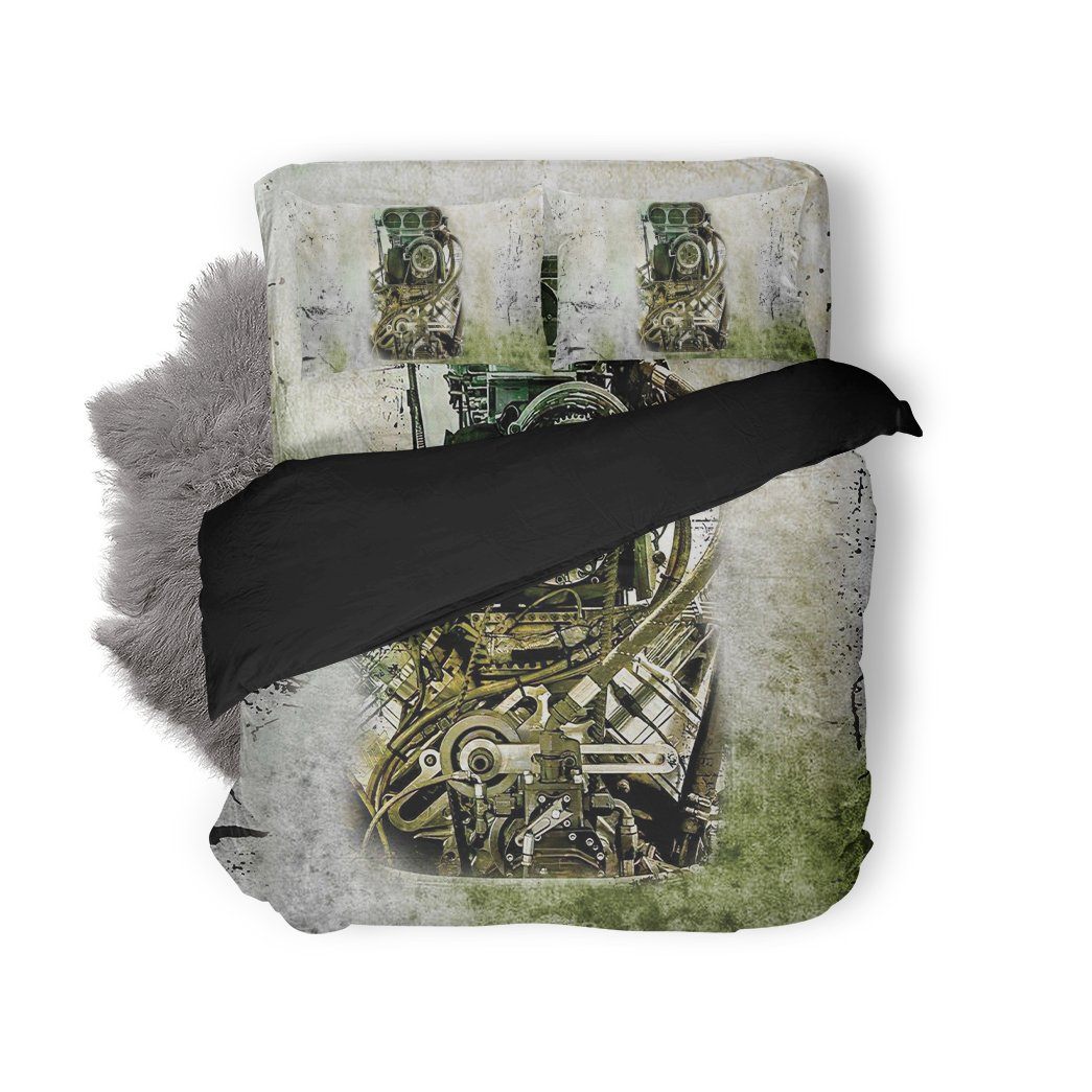 Gearhumans 3D Drag Racing Bedding Set