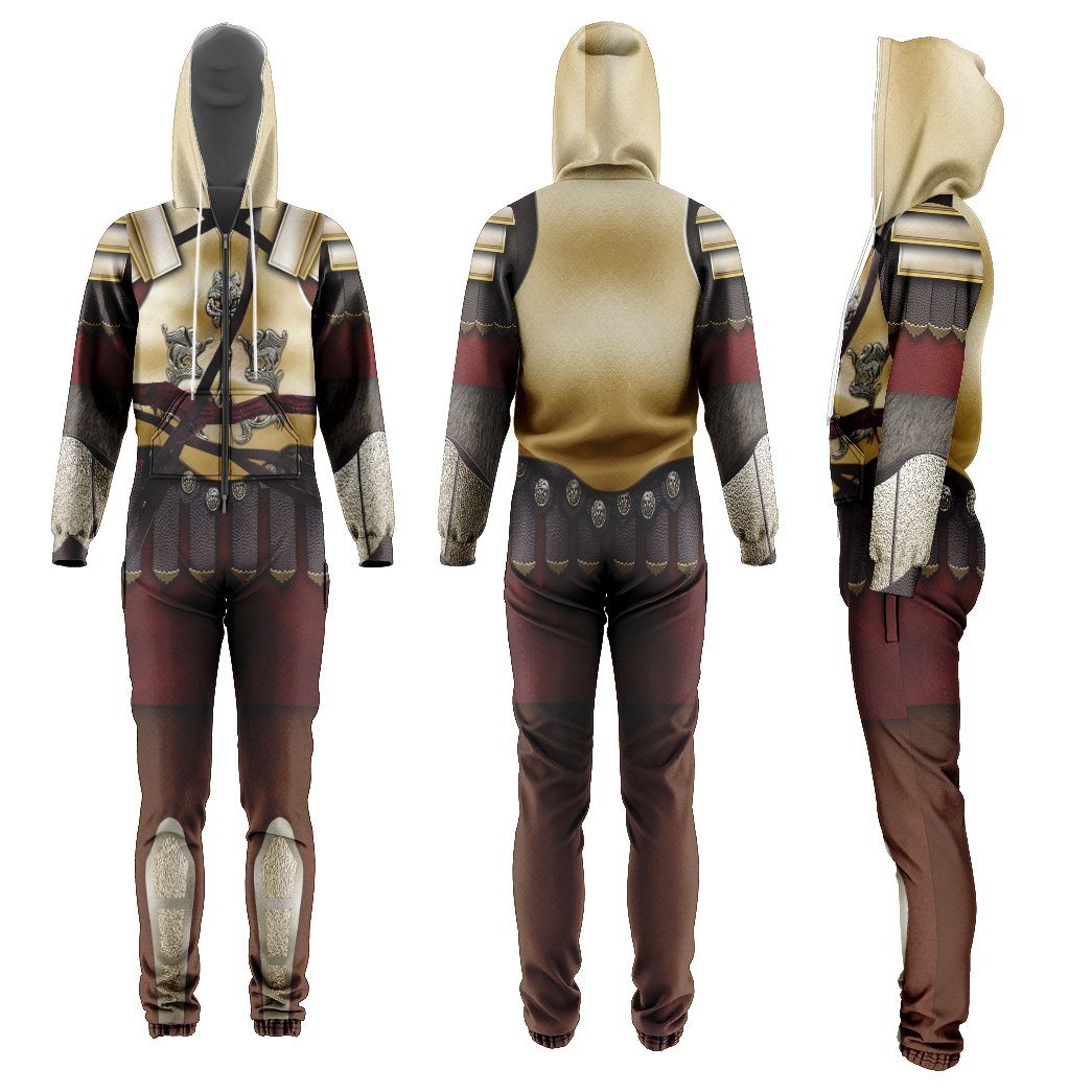 Gearhumans 3D Gladiator 2000 Maximus Decimus Meridius Cosplay Jumpsuit