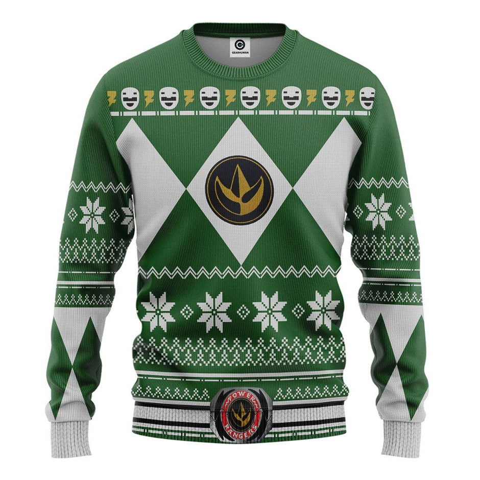Power Rangers Christmas Sweater