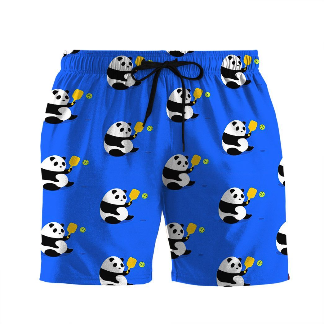 Gearhuman 3D Panda Pickleball Shorts