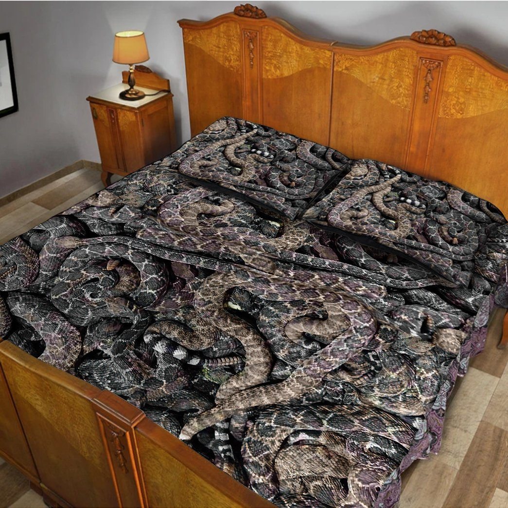 ON-Gearhumans 3D Snake Custom Quilt Set