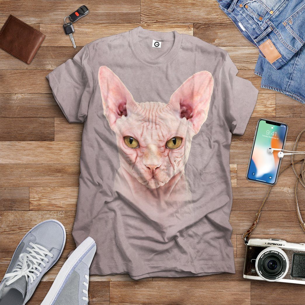 Men's Sphynx T Shirt Ebay Deftones Sphynx Cat Eyes Official Mens Black ...