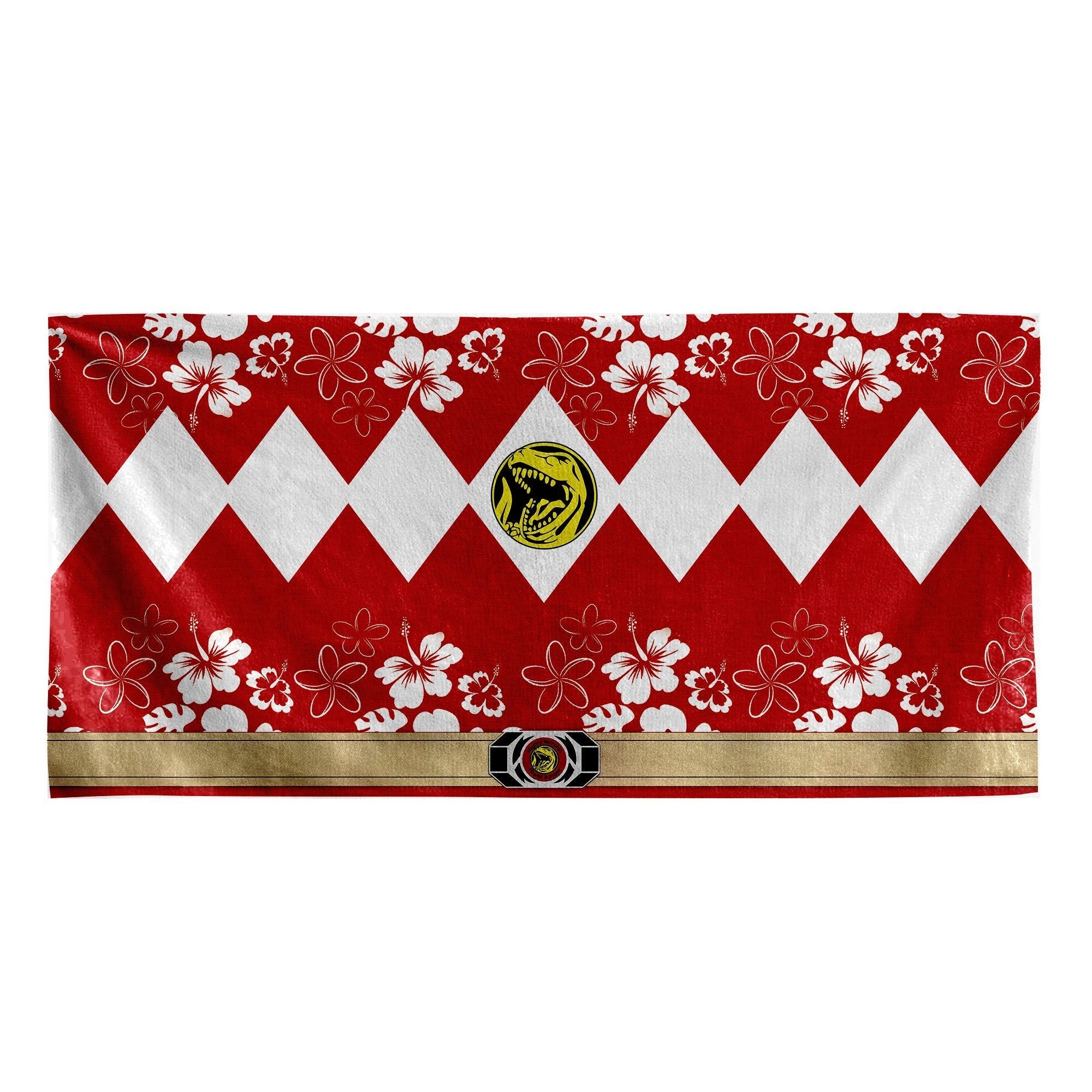 Gearhumans 3D Mighty Morphin Power Rangers Red Ranger Custom Beach Tow