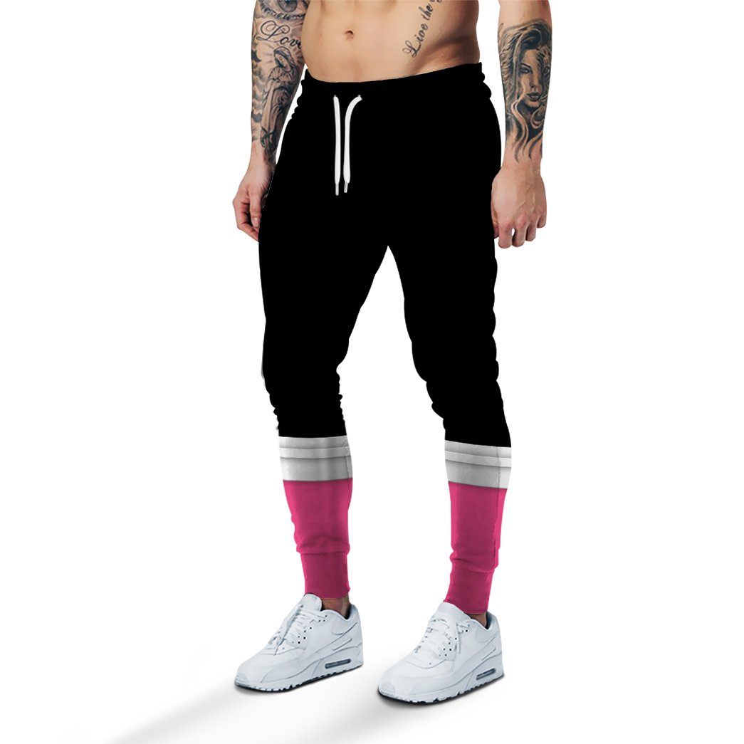 Gearhumans 3D Power Rangers Megaforce Pink Ranger Cosplay Custom Sweat