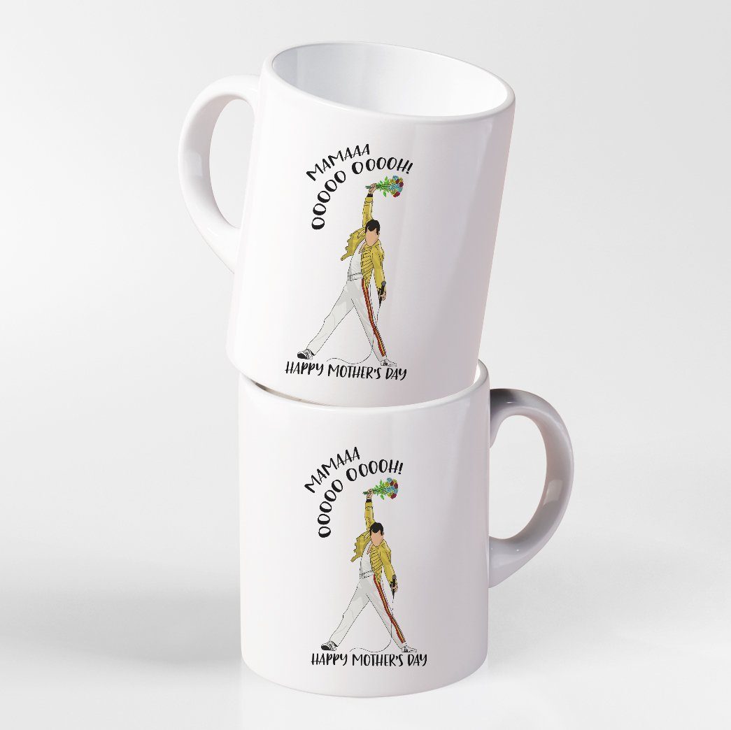 Gearhumans 3D Mama Ooooh Freddie Mer Mother Day Mug