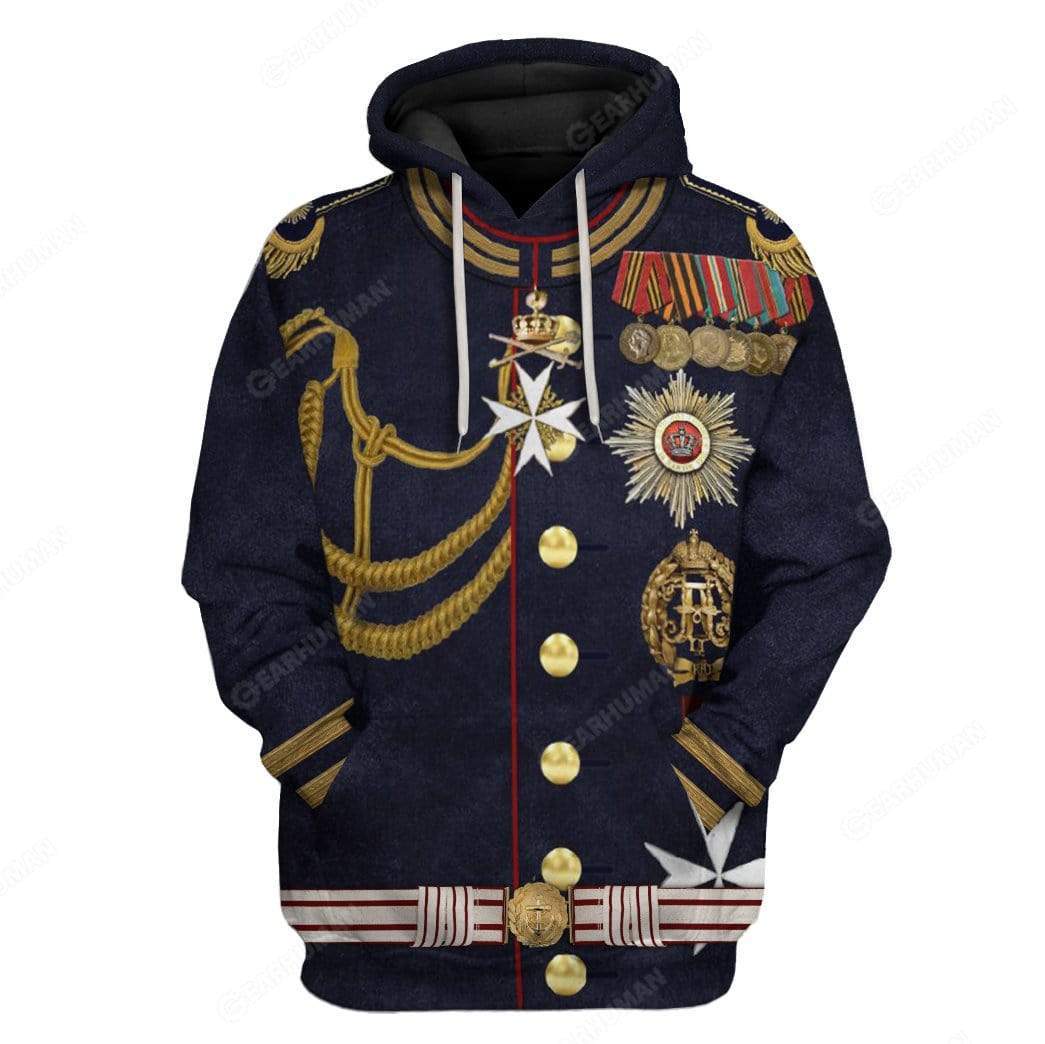 Gearhumans Hoodie Custom Wilhelm II Apparel