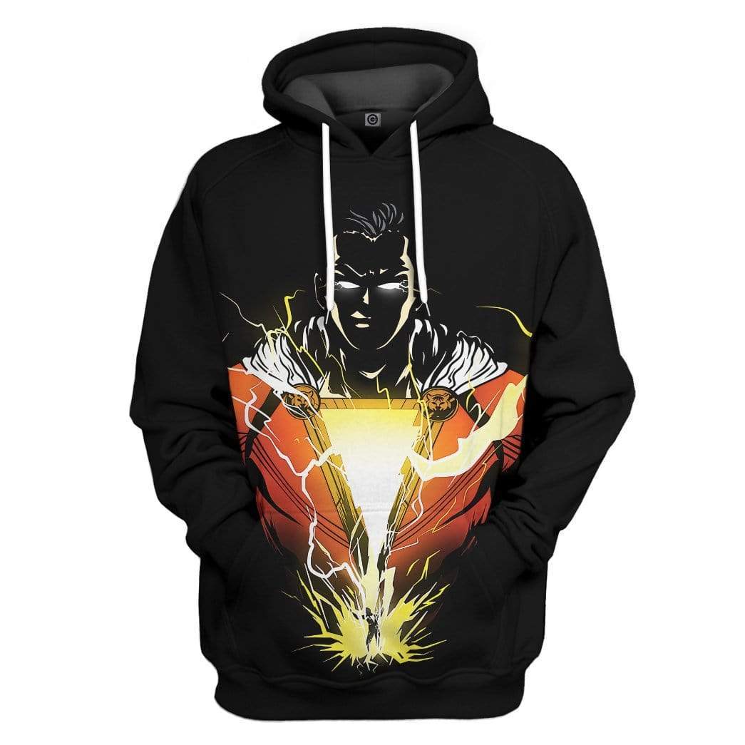 Gearhumans Shazam Custom T-shirt - Hoodies Apparel